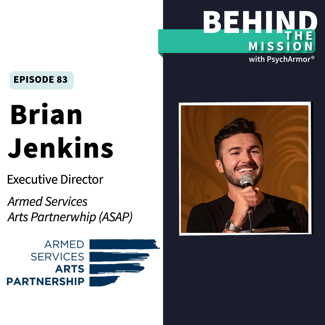 BTM83-Brian Jenkins - Armed Services Arts Partnership — Psycharmor
