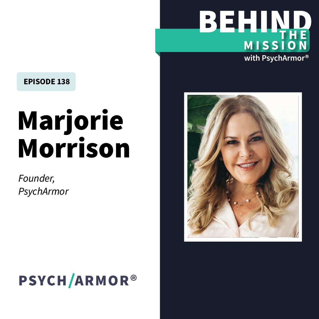 BTM138 – Marjorie Morrison – 10 Years of PsychArmor — Psycharmor